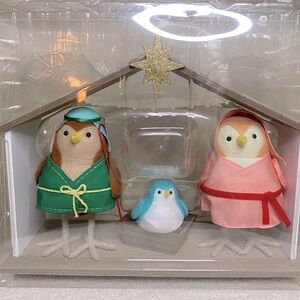 Target | Holiday | Nwt Target Wondershop Festive Bird Nativity Set ...